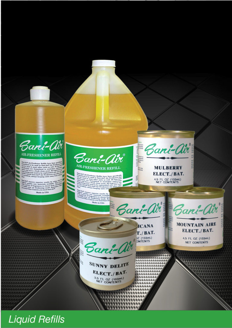 Explore Our Sani Air Liquid Refill Fragrance Selections